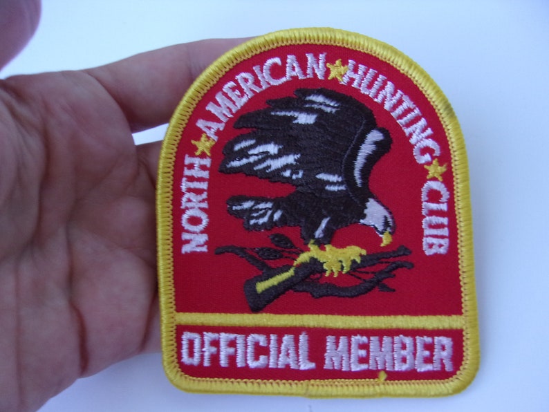 Vintage PA North American Hunting Club Official Member Patch - Etsy