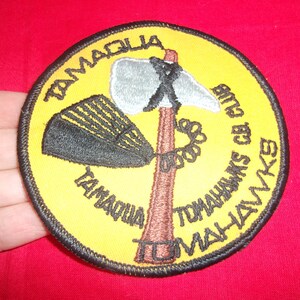 Vintage Scarce Tamaqua PA Tomahawks Club, Older Tamaqua Patch, Old ...
