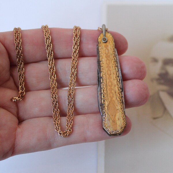 Knife Necklace - Etsy