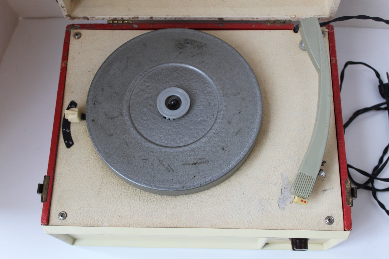 Vintage Mid Century 1960s Record Player Turntable by Masterwork Solid ...