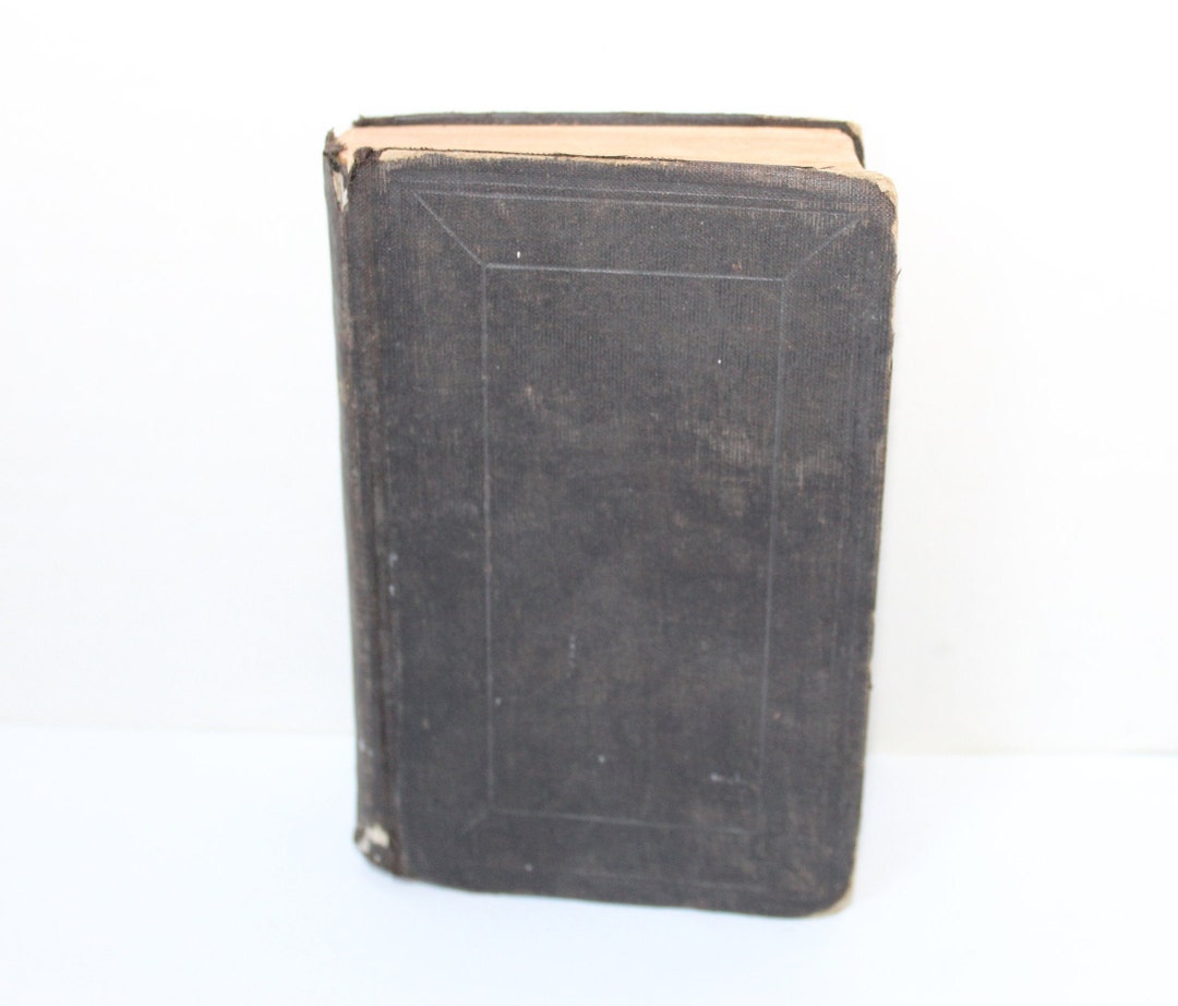 Antique 1800s Victorian Era Small Miniature GERMAN Bible New Testament ...