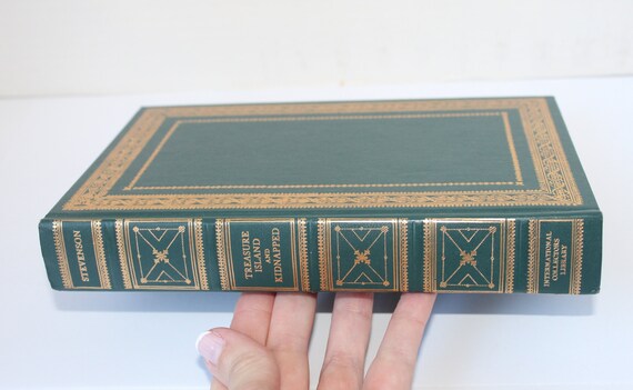 Vintage Fine Binding Classic Book Treasure Island Book by - Etsy