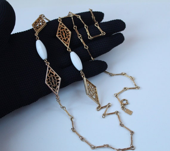 Vintage Signed EMMONS 1960s Mid Century Mod Gold Tone… - Gem