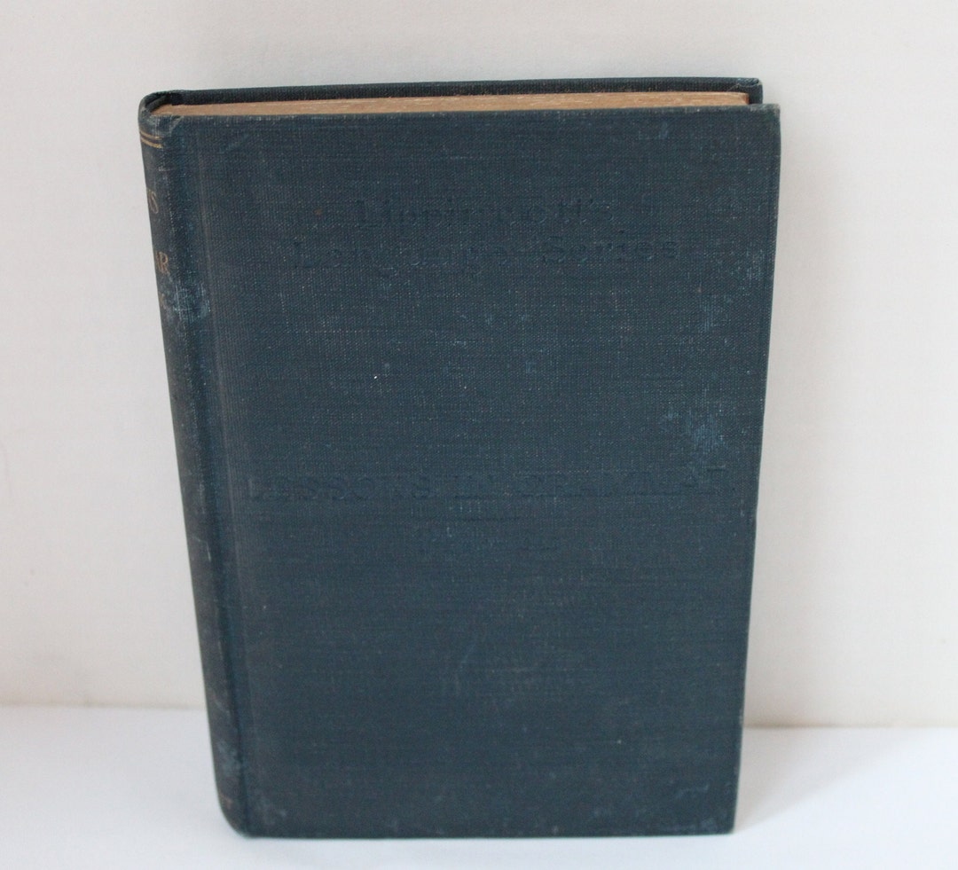 Antique Victorian Era 1800s School Book, Lessons in Grammar for Schools ...