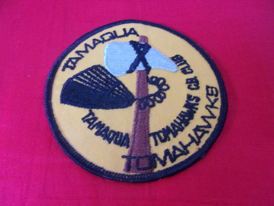 Vintage Scarce Tamaqua PA Tomahawks Club, Older Tamaqua Patch, Old ...