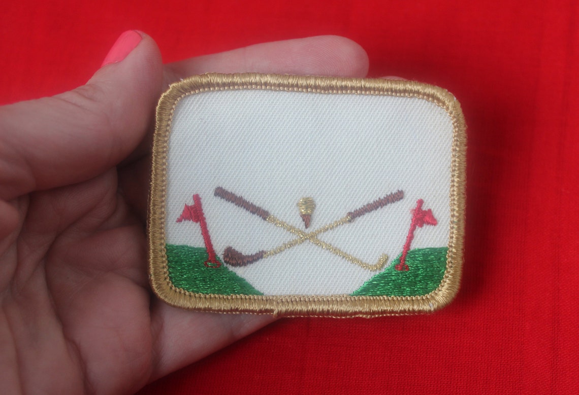 Older Mid Century Vintage Golf Country Club Patch Caddy Patch - Etsy