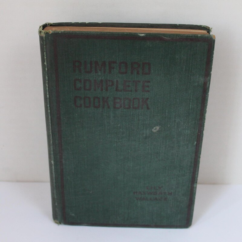 Antique Cookbook - Etsy