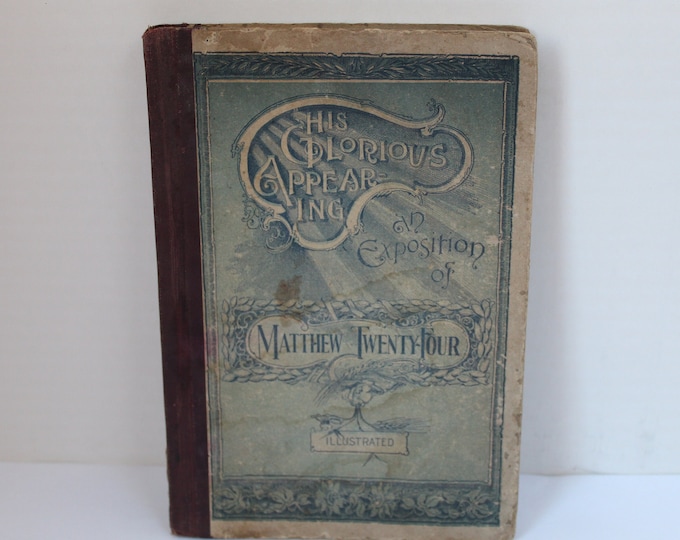 Antique 1800s Victorian Era Christian Religious Book His - Etsy