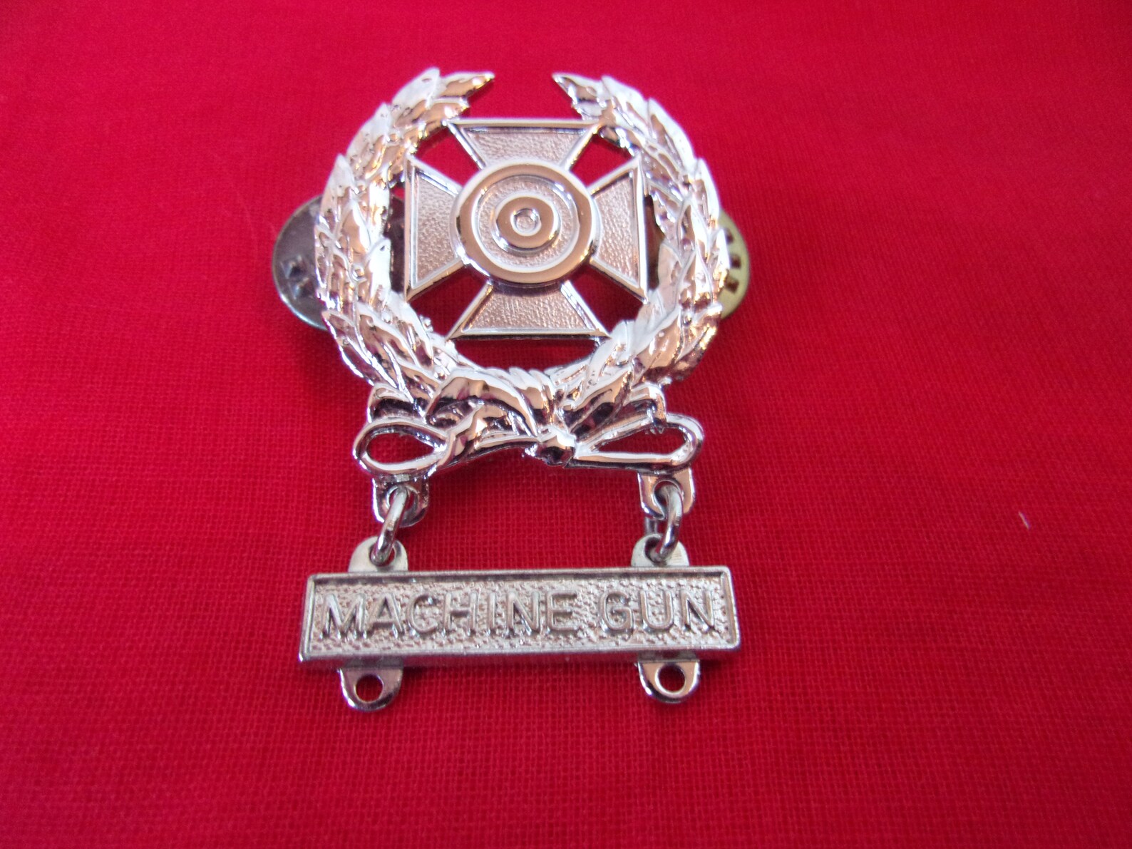 US Army Military Marksman Rifle Machine Gun Pin Metal Award | Etsy