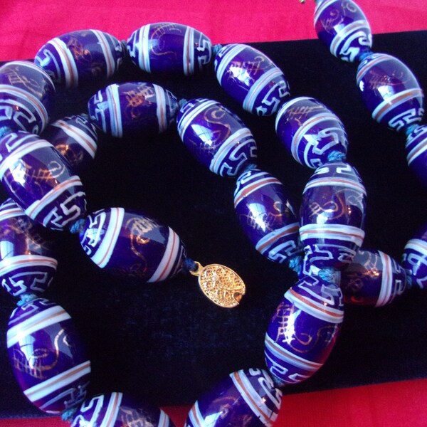 Antique Glass Beads - Etsy