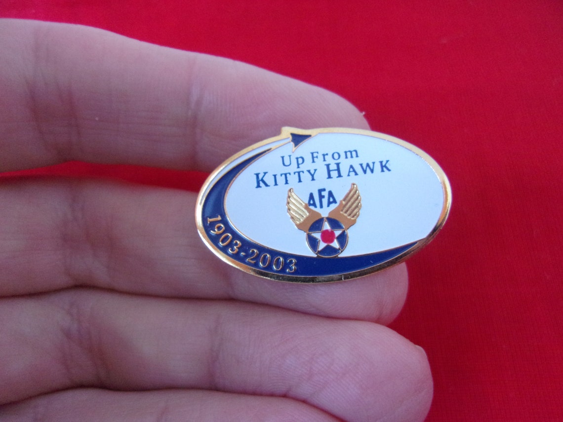 United States Air Force Association Pin up From Kitty Hawk - Etsy