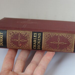 Antique Victorian Era Charles Dickens Book Little Dorrit, 1868 ...