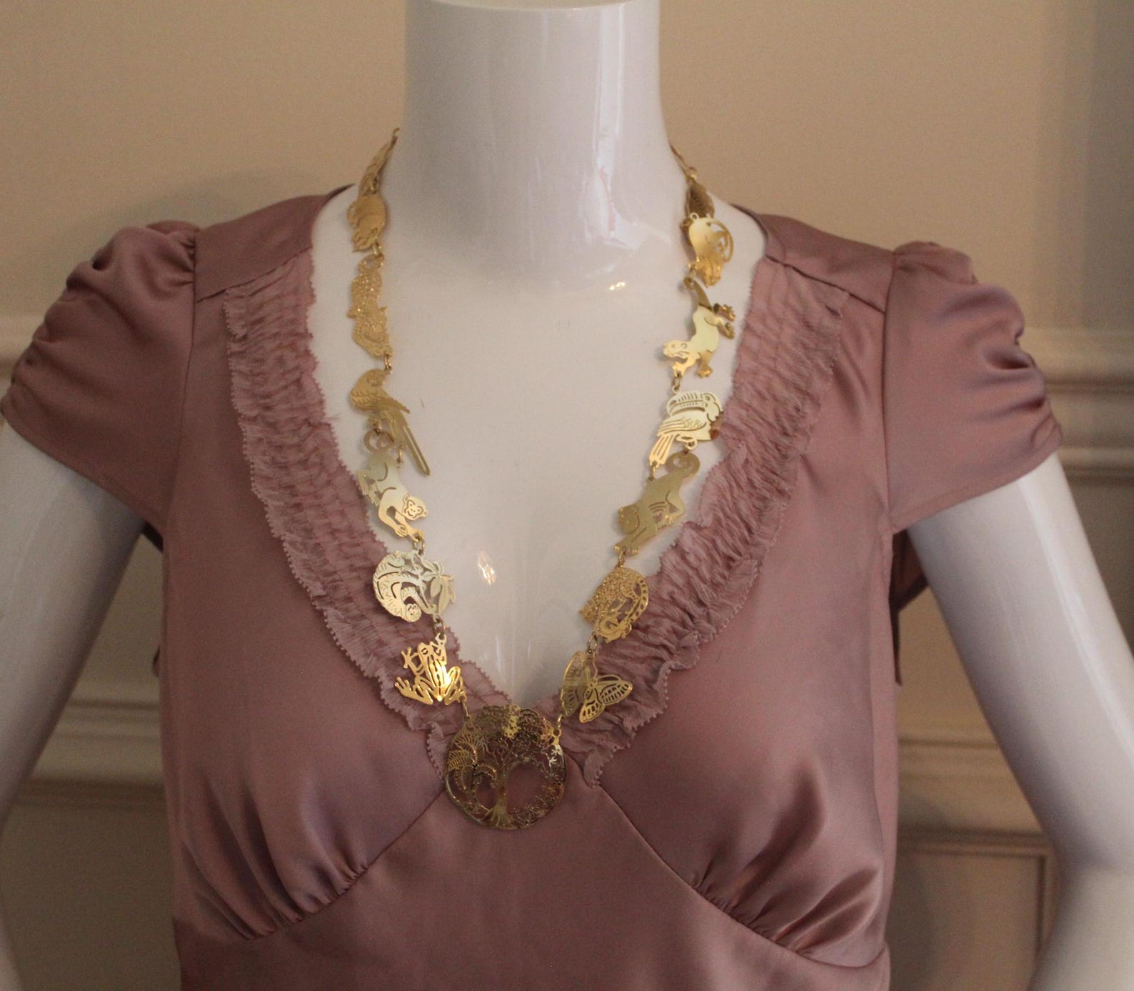 Vintage Designer Wild Bryde Jewelry Set Excellent Necklace, Bracelet ...