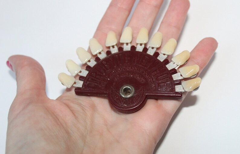 Vintage Dentists Trubyte New Hue Shade Guide With Dentsply - Etsy