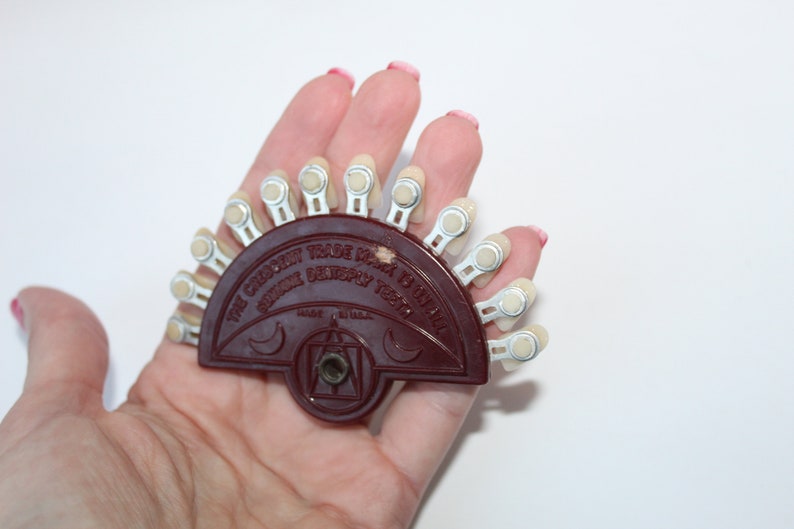 Vintage Dentists Trubyte New Hue Shade Guide With Dentsply - Etsy