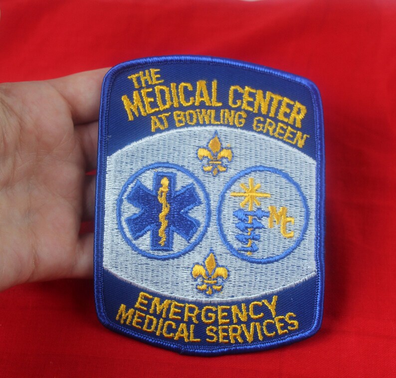 Vintage RARE EMS Emergency Medical Services Patch the Medical - Etsy UK