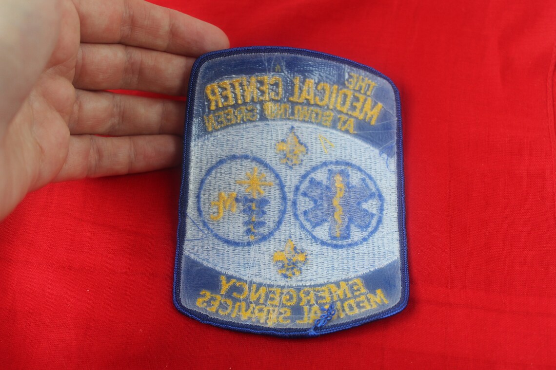 Vintage RARE EMS Emergency Medical Services Patch The Medical | Etsy