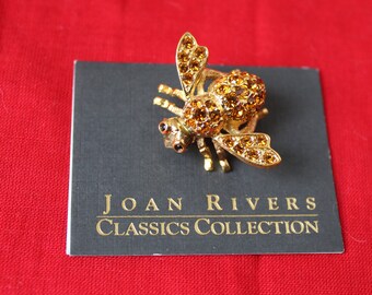 Joan Rivers Bee Pin - Etsy