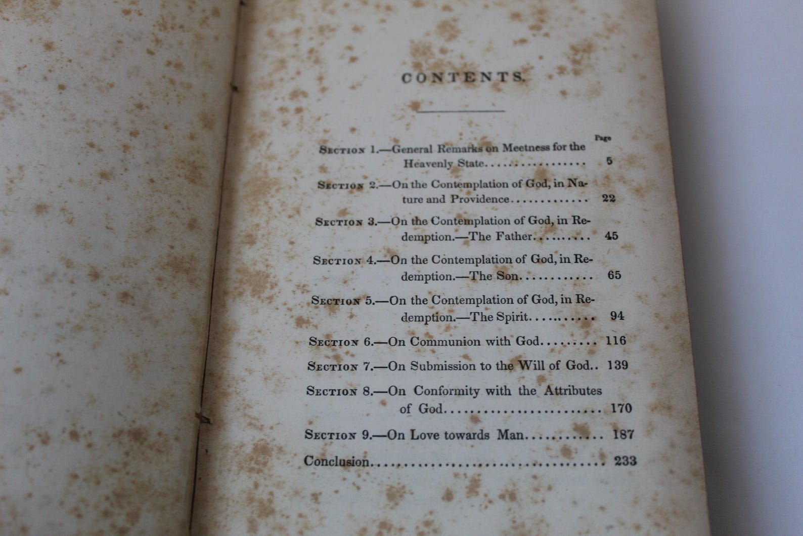 Antique Victorian Religious Book 1860s Essay on Habitual Exercise of ...