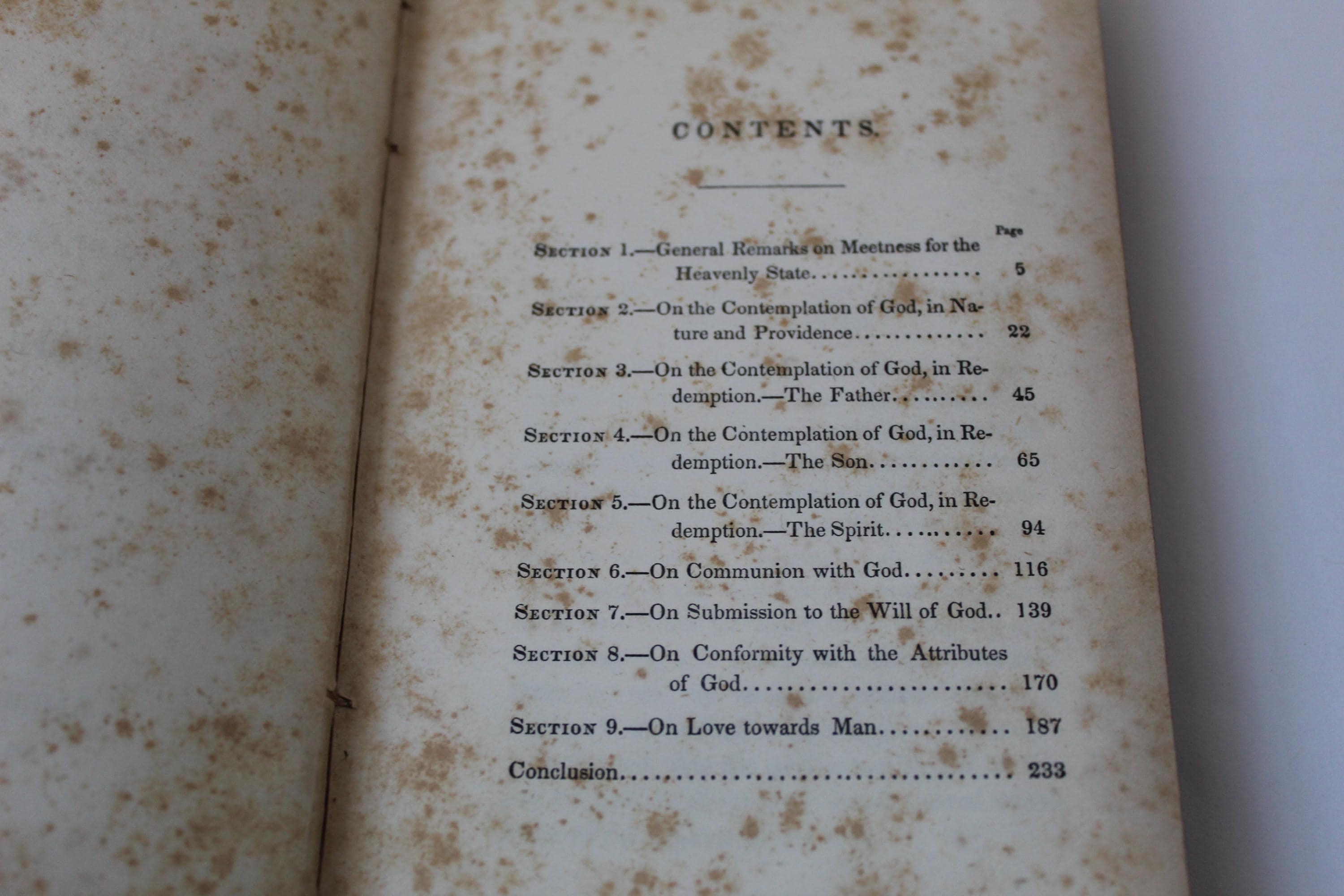 Antique Victorian Religious Book 1860s Essay on Habitual Exercise of ...