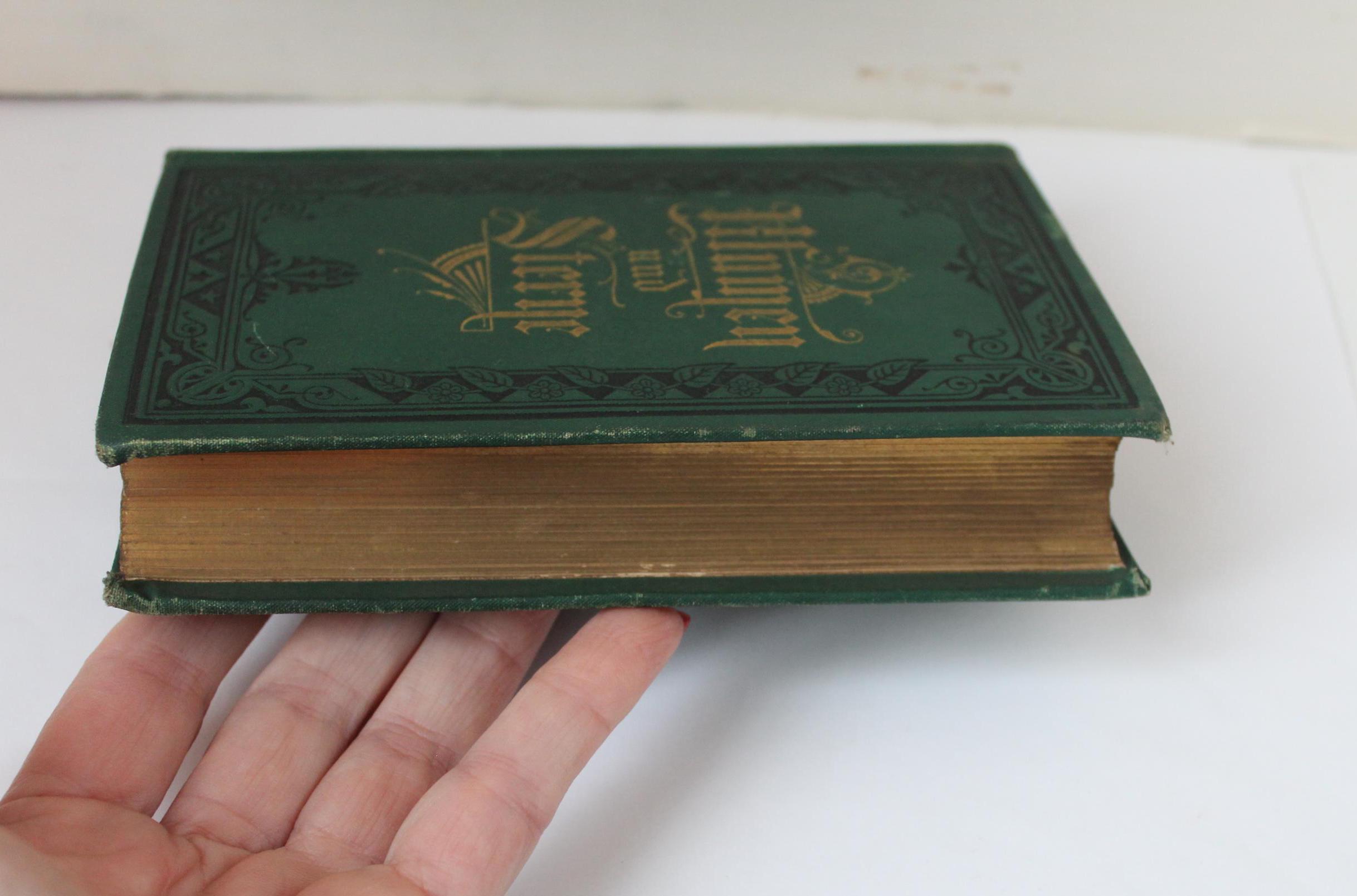 Antique Victorian Era Stunning Religious Poetry Book in GERMAN by ...