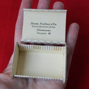 Antique Vintage Old Jewelry Display Box From GERMANY, Old Paper ...