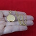 Vintage Mid Century Mod Signed Ballou B.A.B. 12K Gold Filled Round ...