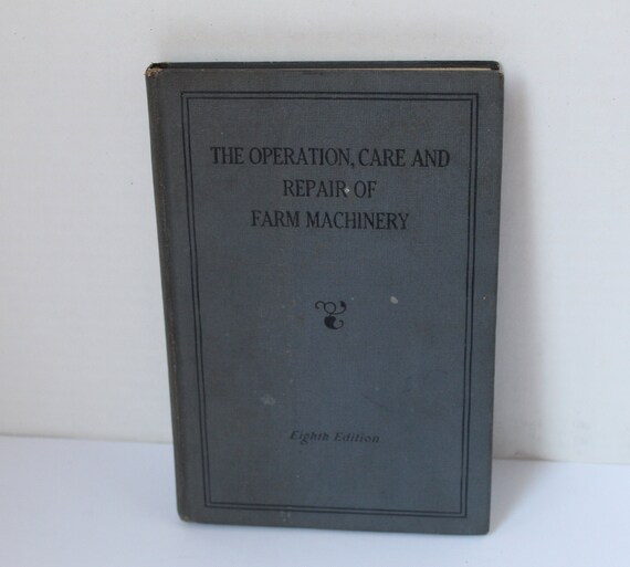 Antique John Deere Farm Machinery Book Eighth Edition by - Etsy