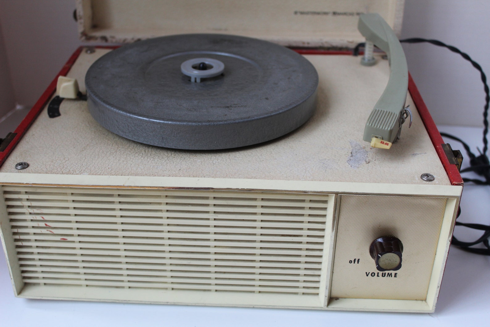 Vintage Mid Century 1960s Record Player Turntable by Masterwork Solid ...