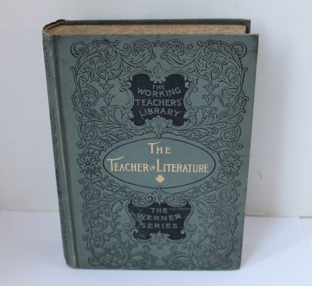 Beautiful Antique Victorian Era 1895 Teacher Book for Literature ...