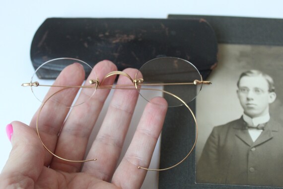 Antique Late 1800s Victorian Oval Rimless Eye Glasses in - Etsy
