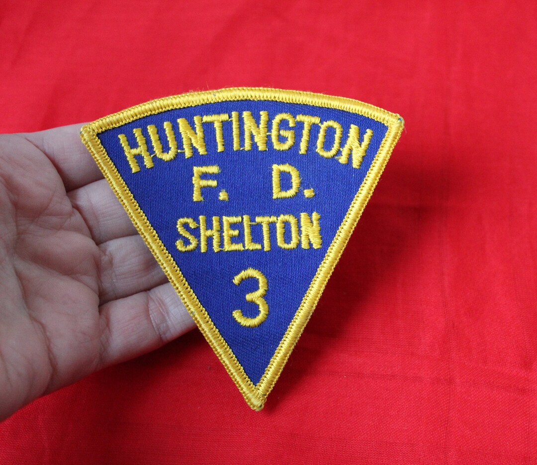Vintage Fire Department Patch Huntington F.D. No#3 in Shelton, CT ...