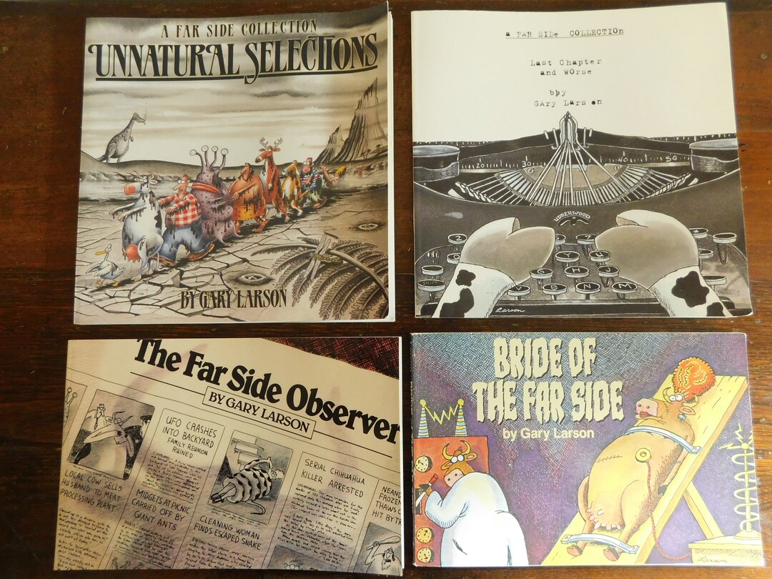 The Far Side by Gary Larson Set of 4 Books - Etsy