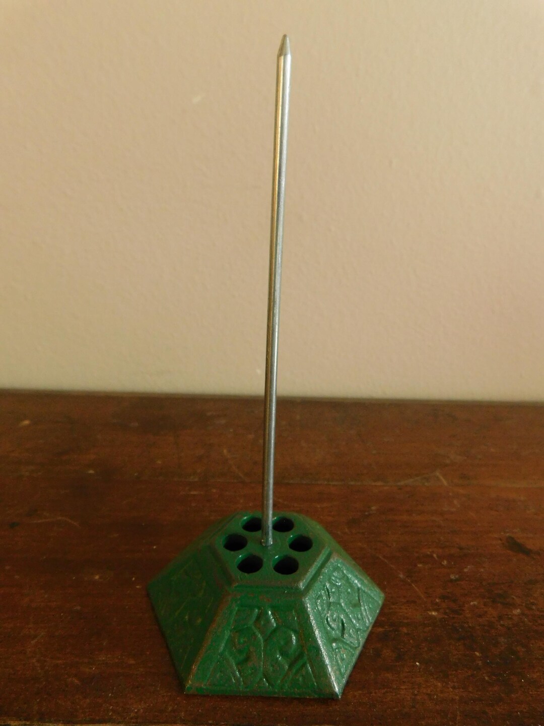 Cast Iron Paper Receipt Spindle/spike - Etsy