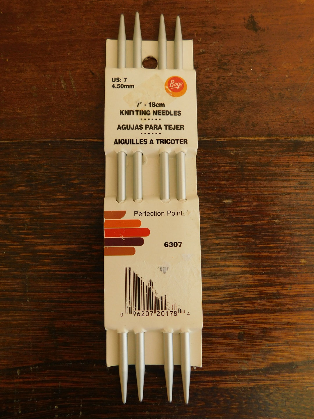 7 Set of 4 Size 7 Boye Double Point Knitting Needles - Etsy