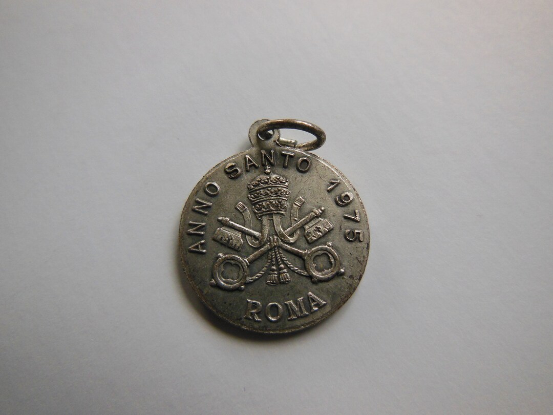 Anno Santo 1975 Roma Medallion Pendant - Etsy
