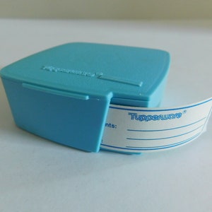 Tupperware Labels in Dispenser - Etsy
