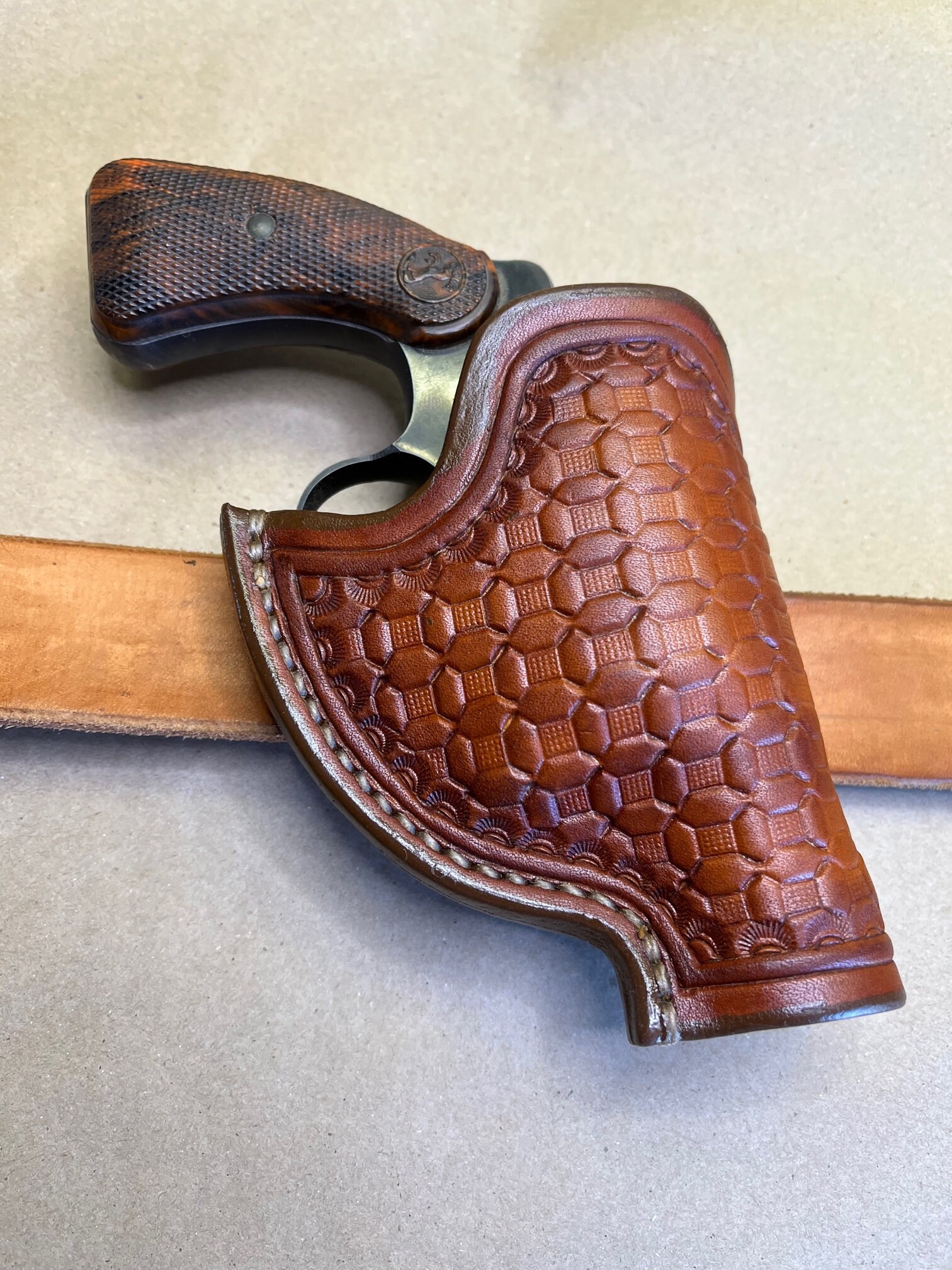 New the classic Crossdraw Holster for a Colt - Etsy