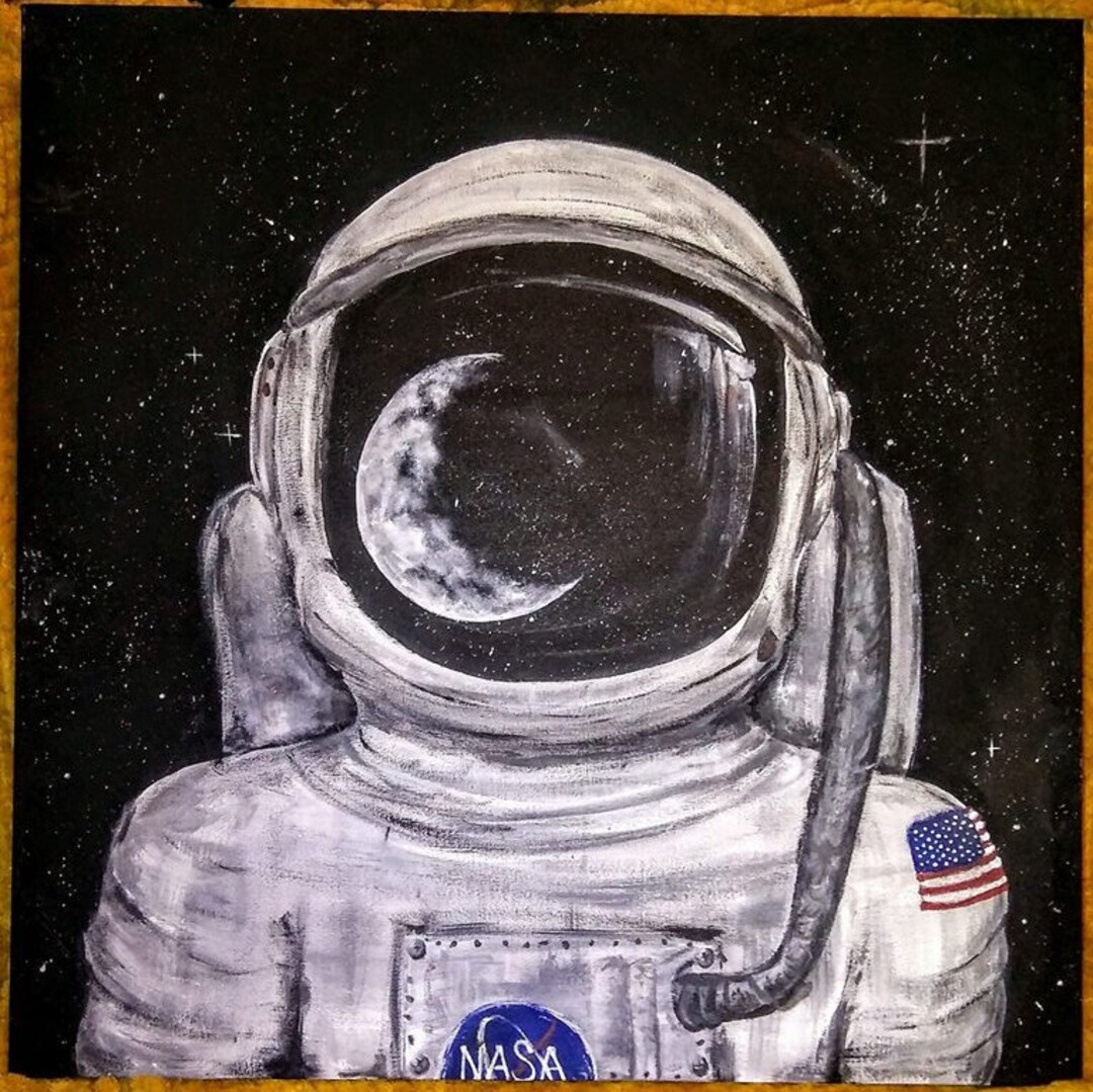 Astronaut Art PRINT - Etsy