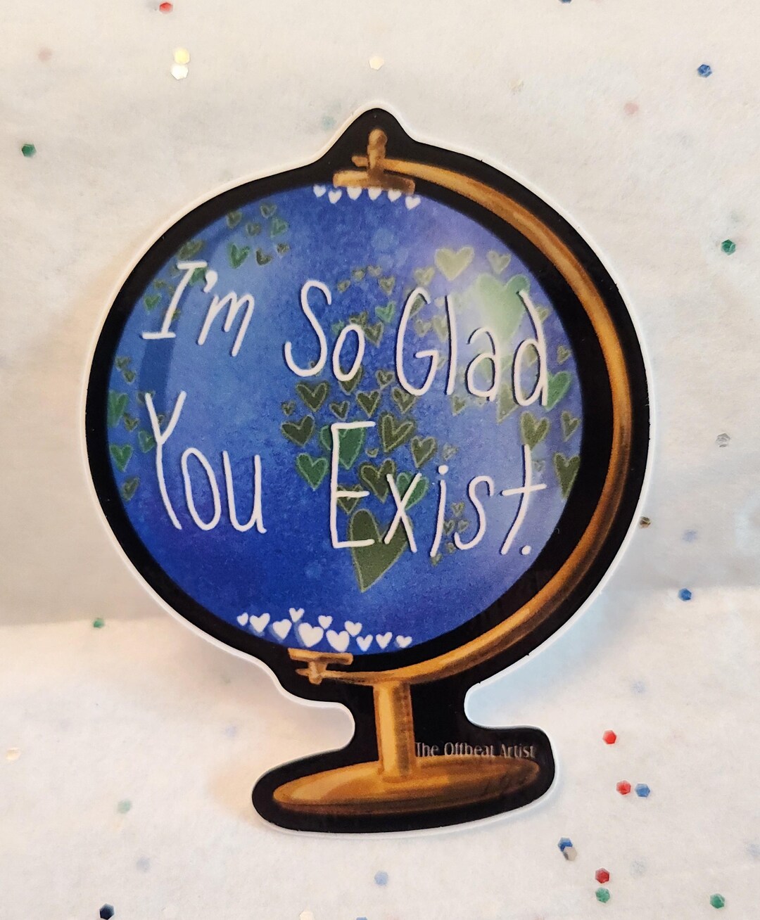 I'm so Glad You Exist Sticker - Etsy