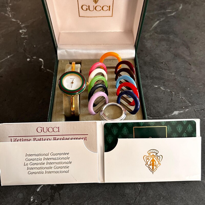 Gucci Bangle Watch - Etsy