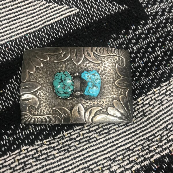 Turquoise Belt Buckle - Etsy