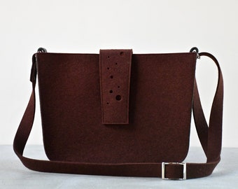 Wool felt purse | Etsy