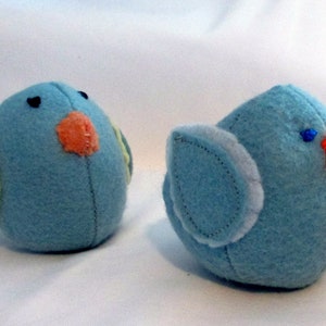 Bird Sewing Pattern-instant Download-stuffed Animal-toy, Ornament, Baby ...