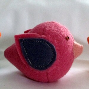 Bird Sewing Pattern-instant Download-stuffed Animal-toy, Ornament, Baby ...