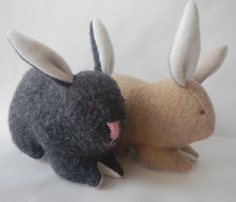 Bunny Sewing Pattern-pdf-instant Upload-toy Softie Plushie - Etsy Canada