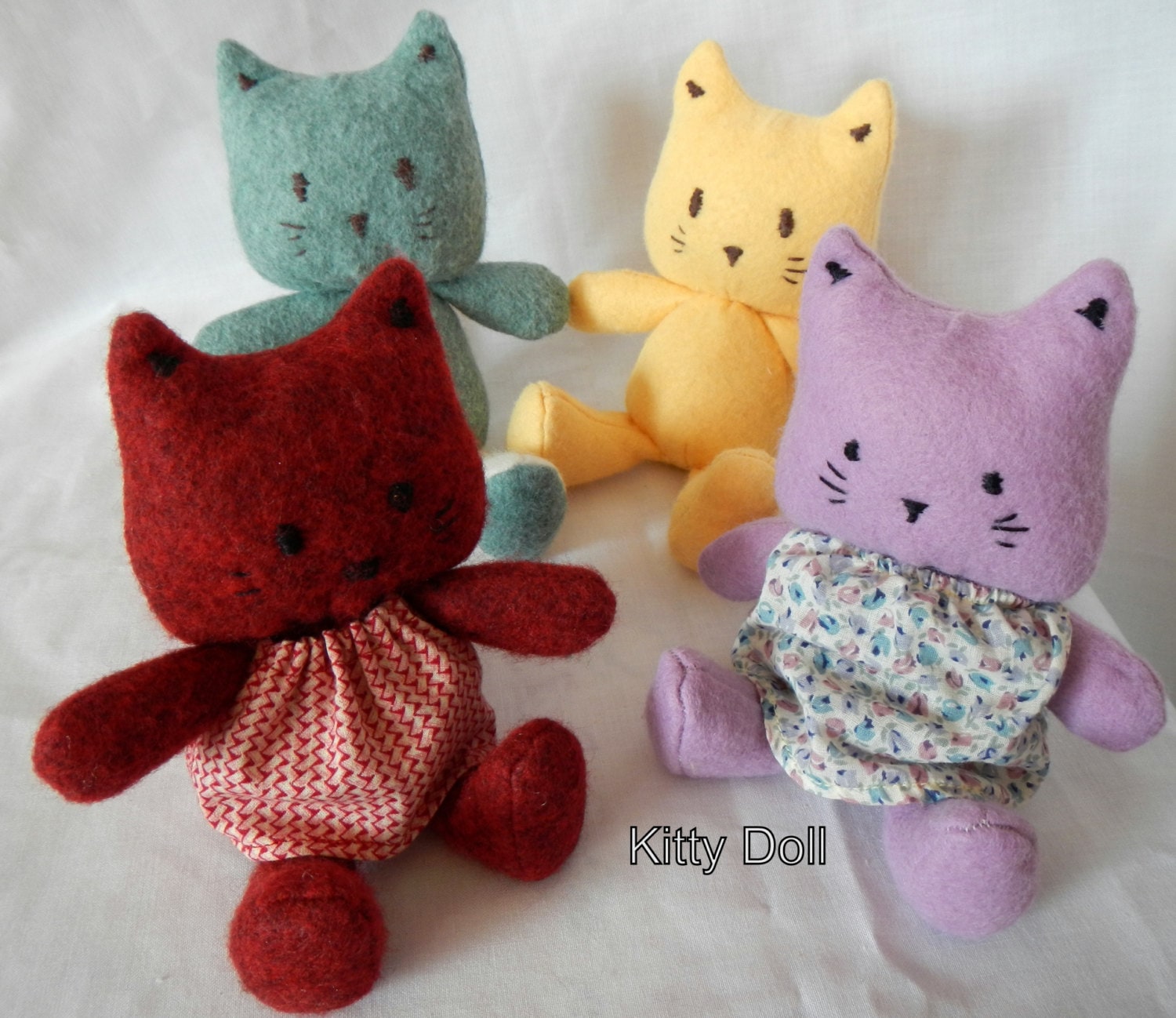 Cat/kitten Sewing Pattern-instant Download-pdf-5-6 Inches - Etsy
