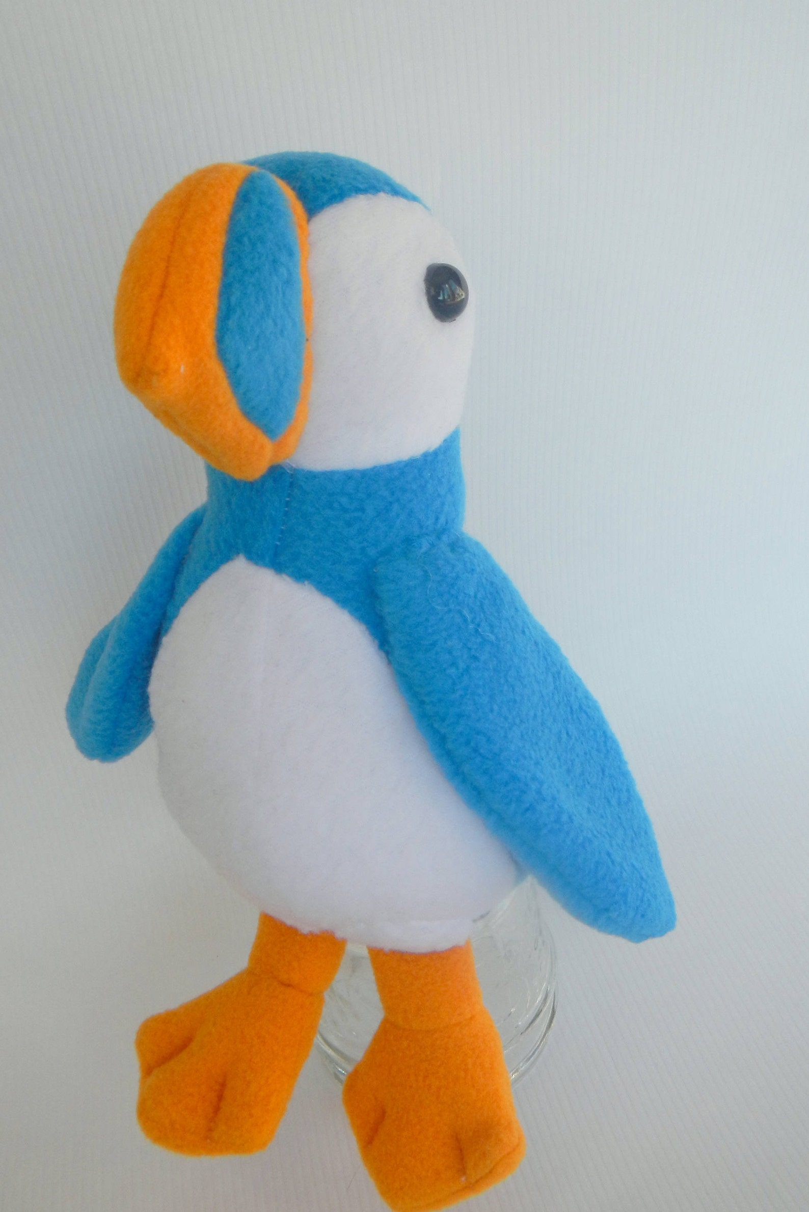 Puffin Sewing Pattern-toy-softie-bird-6-9 Inches Tall-made - Etsy