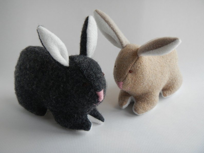 Bunny Sewing Pattern-pdf-instant Upload-toy Softie Plushie - Etsy Canada
