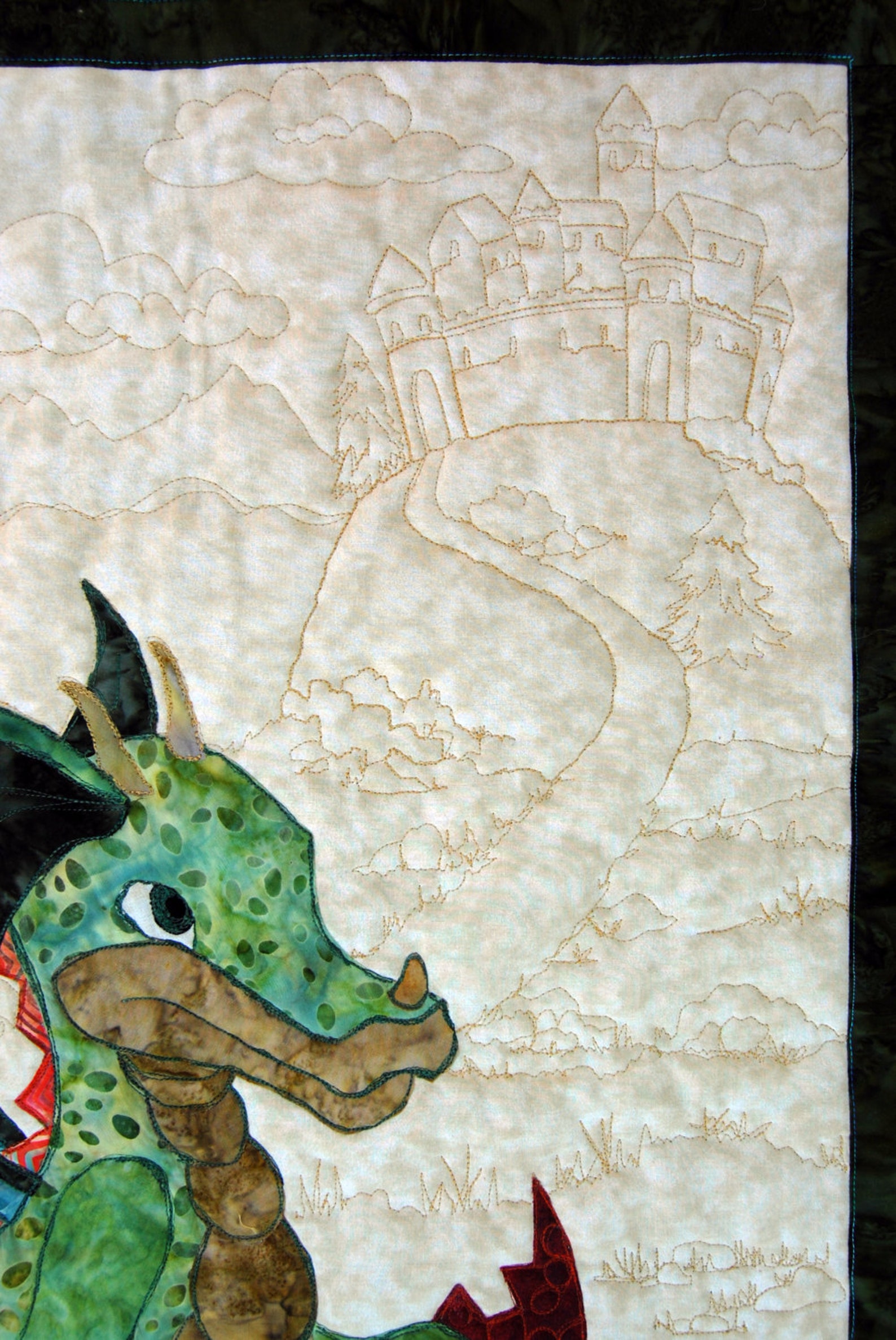 Baby Quilt Pattern PDF // Dragon Quilt // Baby Shower Gift, Baby Boy ...